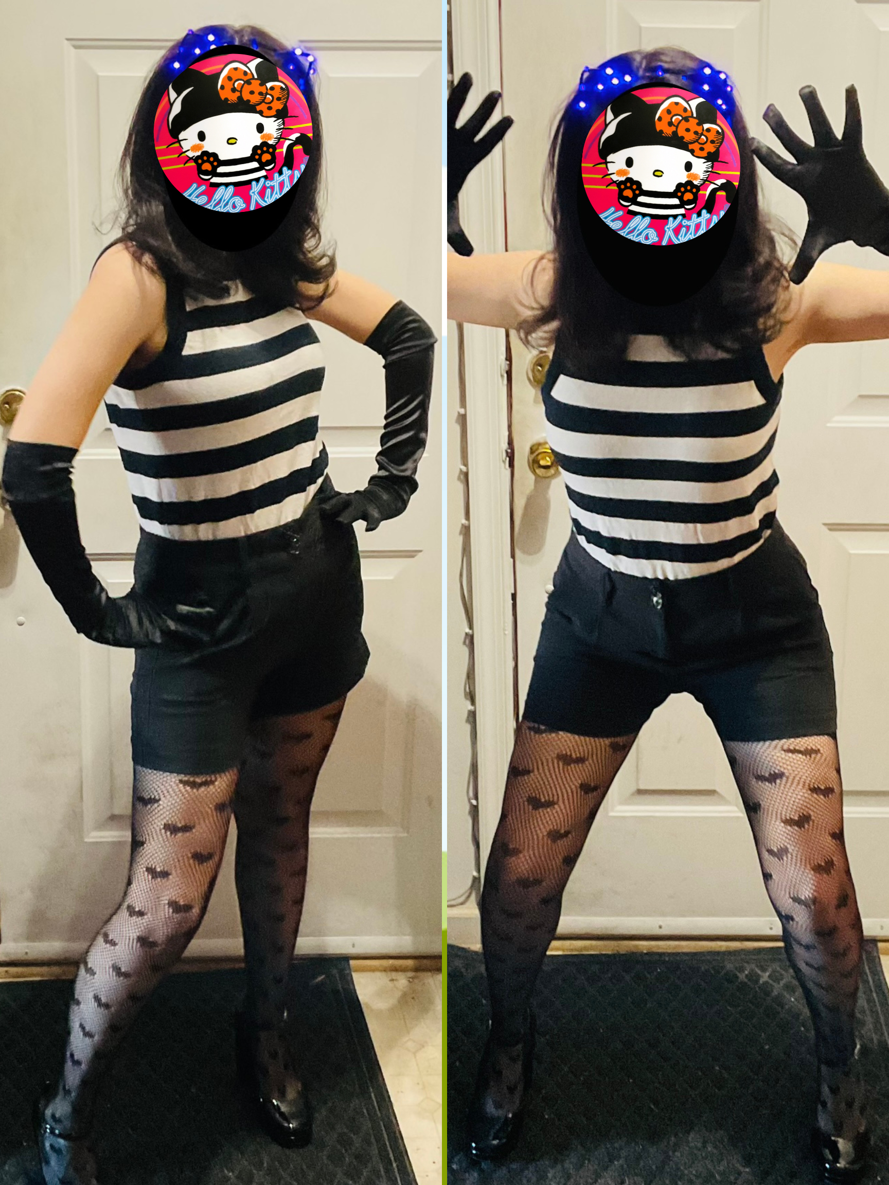 Cute & Easy Last-Minute Halloween Costume – Hello Kitty Bandit – HKG ...