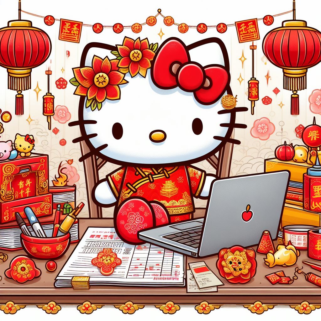 New Year, New Workspace: Elevate Your Productivity with Hello Kitty ...